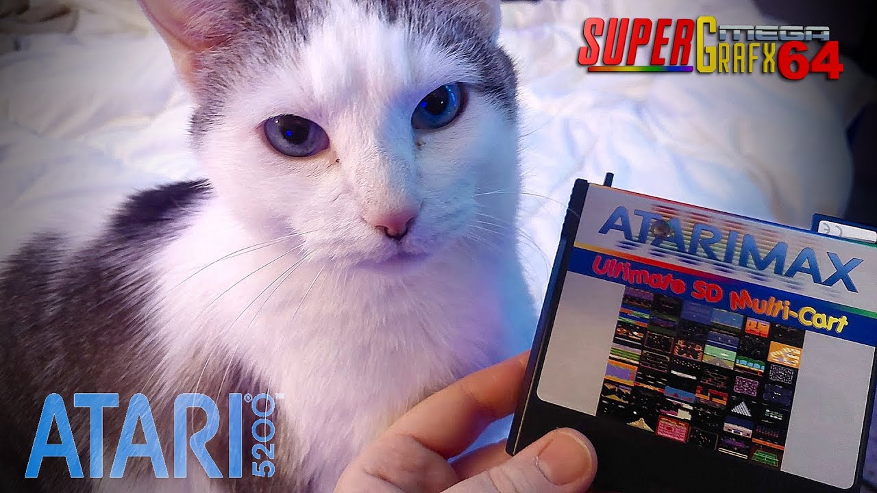 Atari 5200 - ATARIMAX MULTICART - LIVE GAME STREAM WITH CYRUS - YouTube