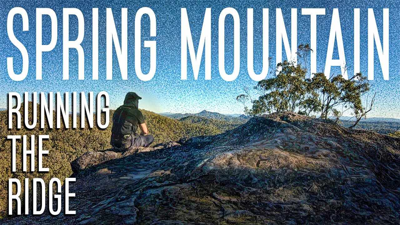The most BREATHTAKING ridge line at Spring Mountain - YouTube
