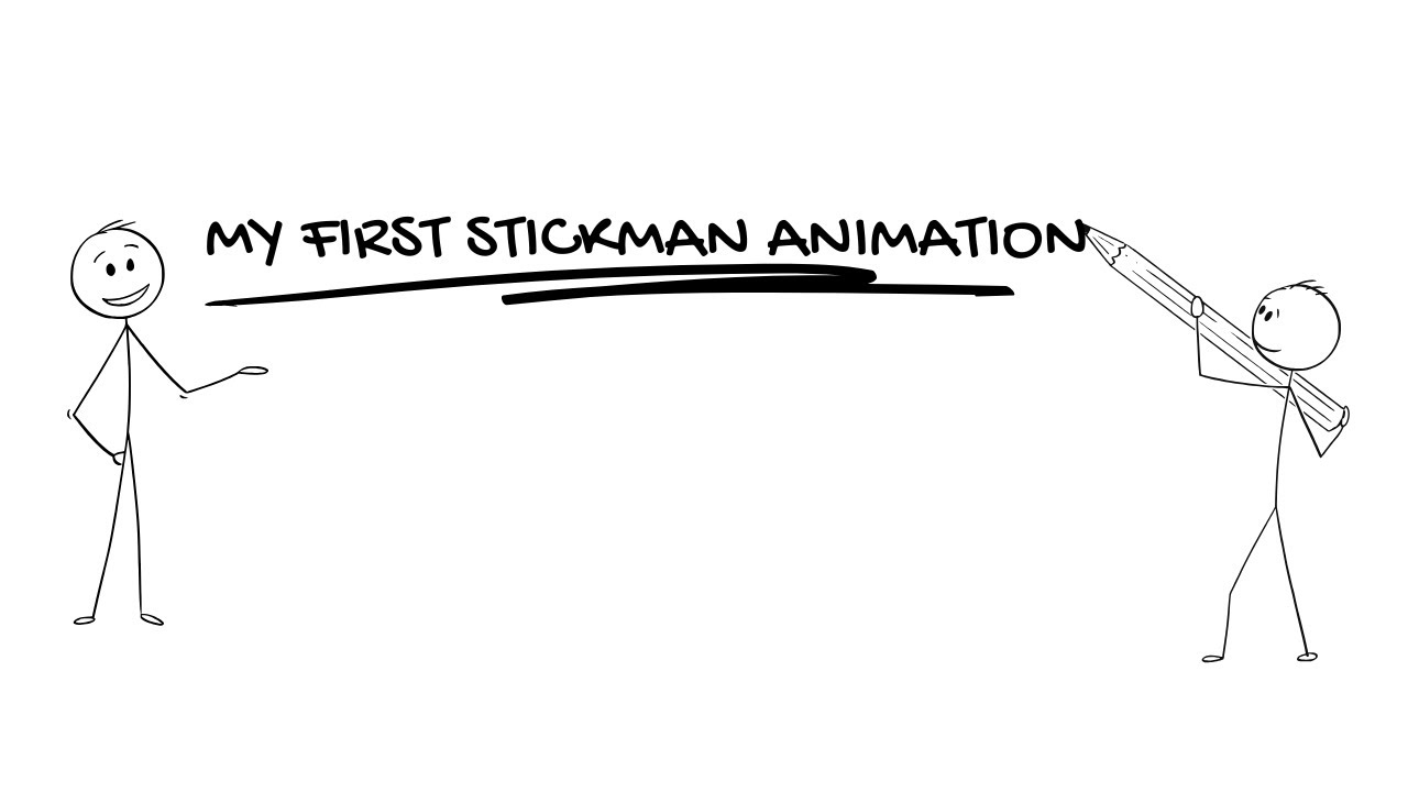 MY FIRST STICKMAN ANIMATION - YouTube