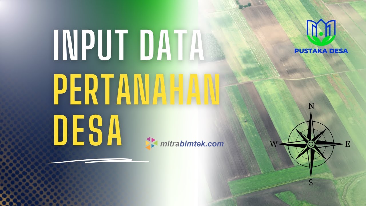 Input Data Pertanahan Desa - YouTube