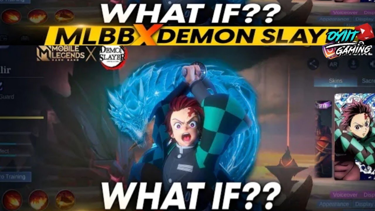 MOBILE LEGENDS X DEMON SLAYER || HERO APA AJA NI YANG DAPET SKINNYA ...