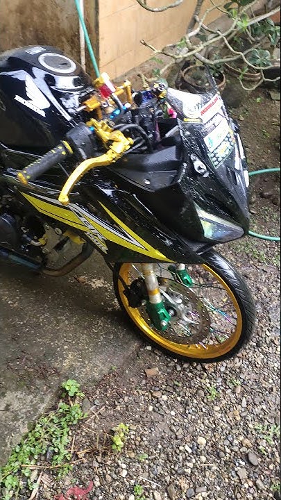 Cuci motor cbr150r jari jari modifikasi - YouTube