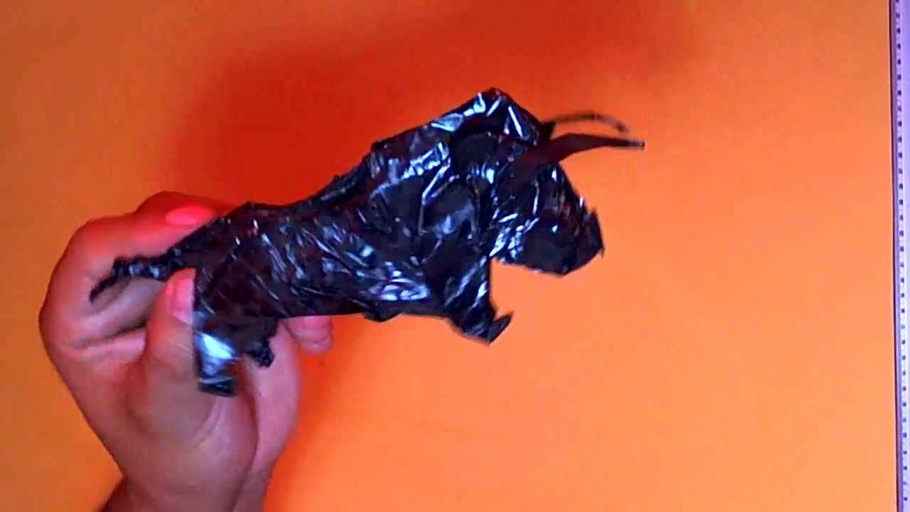 Origami Toro - YouTube