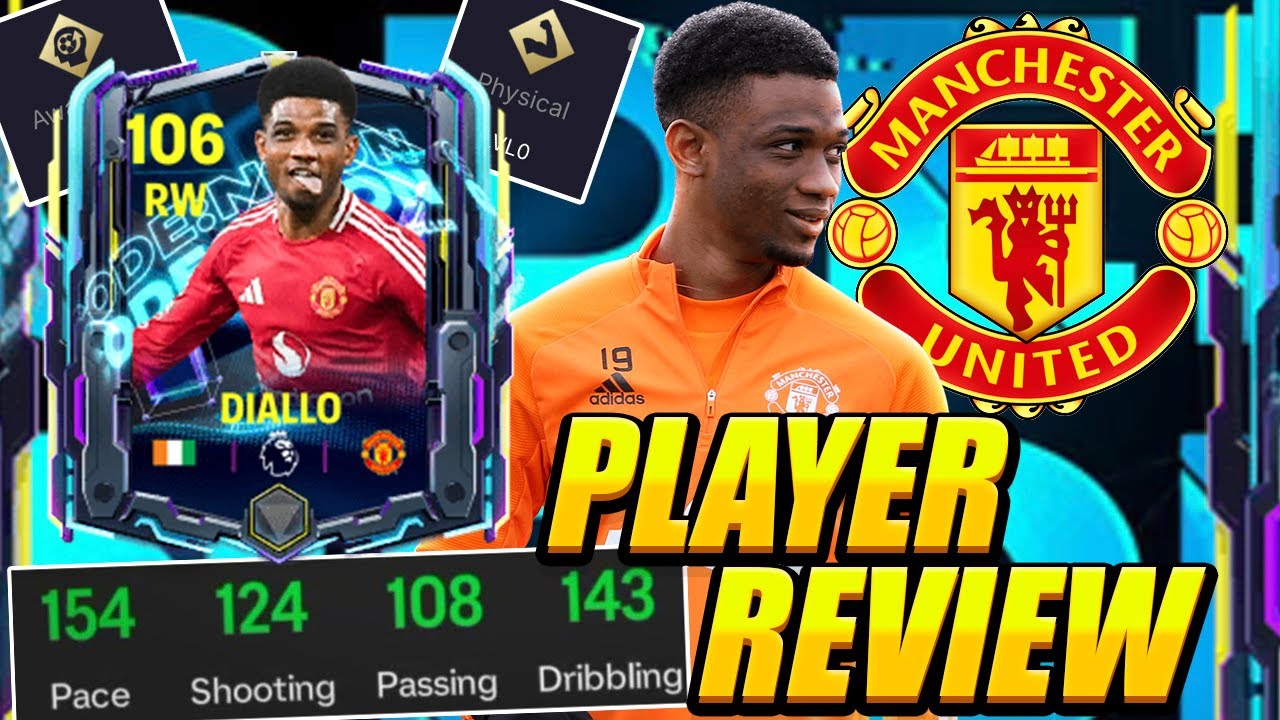 BEST H2H RW! CODE NEON DIALLO PLAYER REVIEW! 106 DIALLO REVIEW! 106 ...