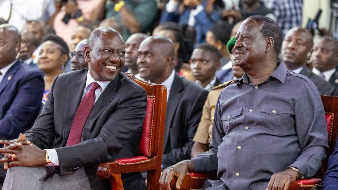 Ruto appoints Raila as Prime Minister - YouTube