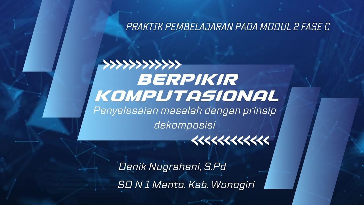 Praktik Pembelajaran Coding OJT 1 Denik N - YouTube
