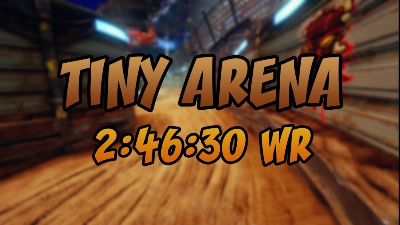 Tiny Arena 2:46.30 (WR) + 56:39 SL - YouTube
