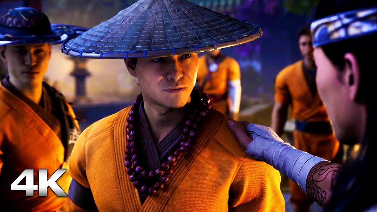 How Raiden Got Lightning Powers Scenes - MORTAL KOMBAT 1 - YouTube