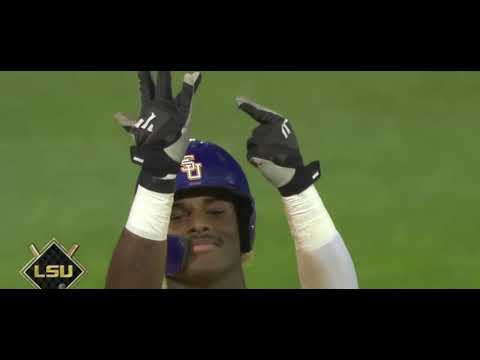 Tre' Morgan last at bat as a Tiger... #lsubaseball - YouTube