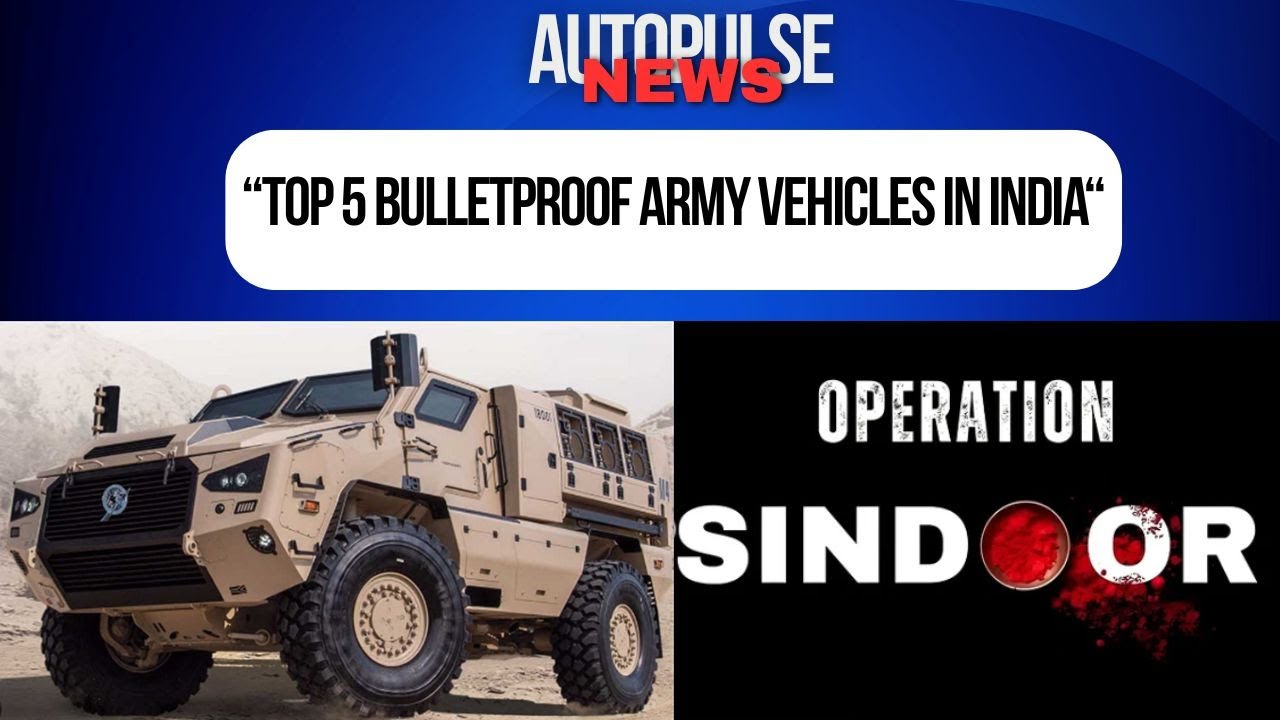 Top 5 Bulletproof Army Vehicles in India #operationsindoor - YouTube