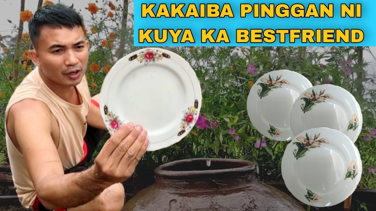 PAGHUHUGAS NG MGA PINGGAN NI KUYA SA BUKID | PAGPUPUNO NG TUBIG SA ...