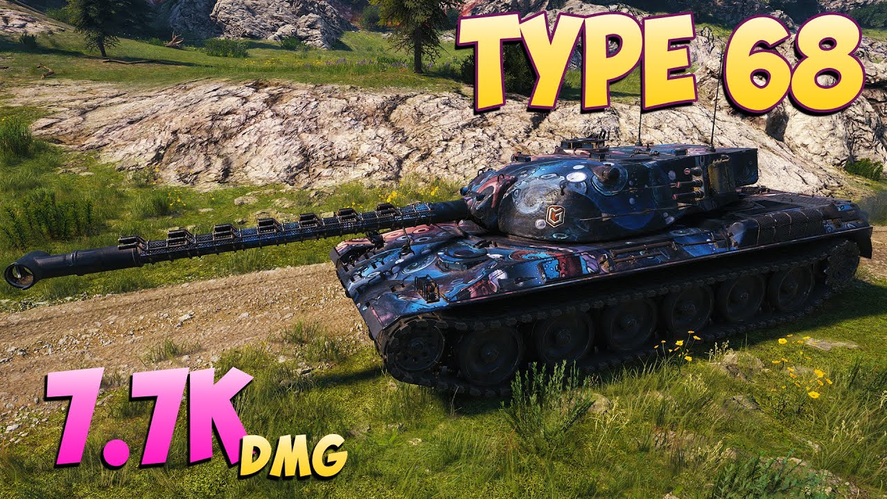 Type 68 - 8 Kills 7.7K DMG - Kolobanov! - World Of Tanks - YouTube