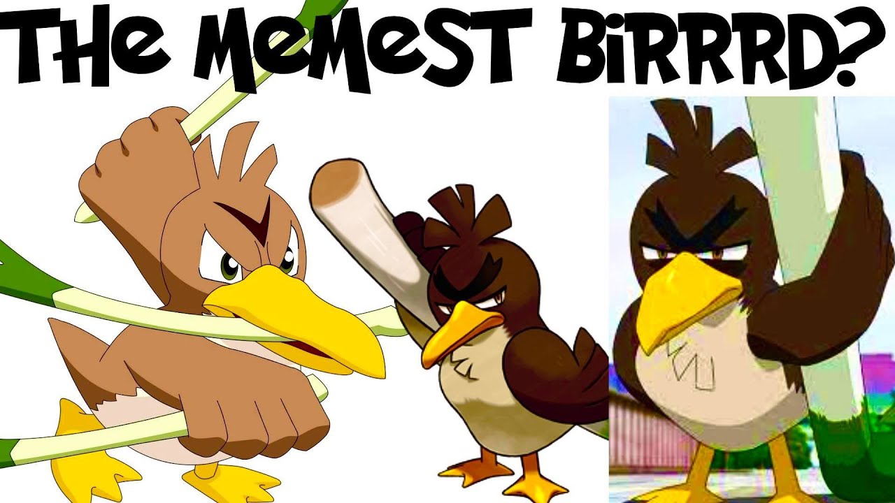 The Meme Of All Time | Why Farfetch'd is UNDERRATED in Gen 1 (R/B/Y ...