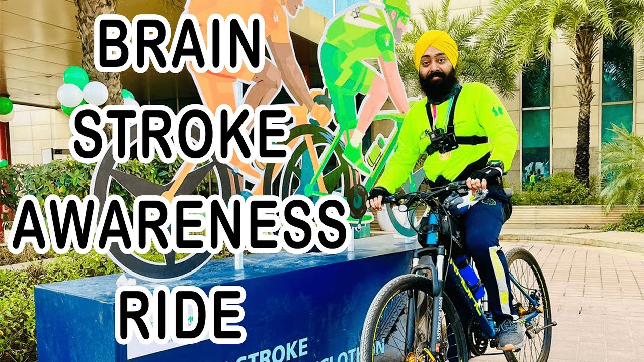 Vlog64 - Delhi To Gurugram Long Ride - Brain Stroke Awareness Ride ...