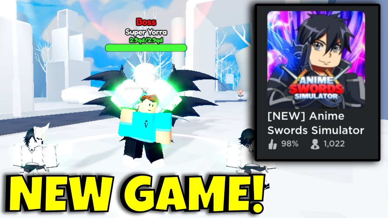 This New Anime Game Is AMAZING! (Anime Swords Simulator!) - YouTube