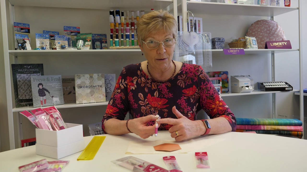 Sewline Mechanical Fabric Pencil - YouTube