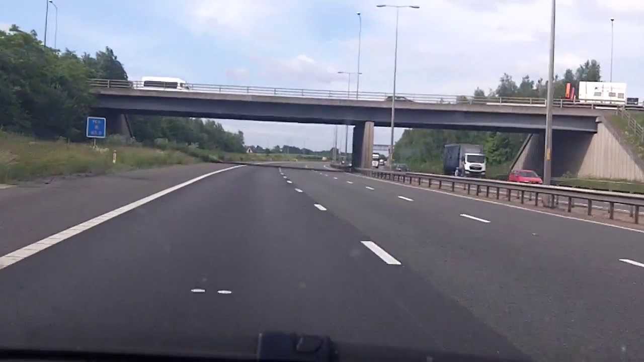 M5 North J6 Worcester North - YouTube
