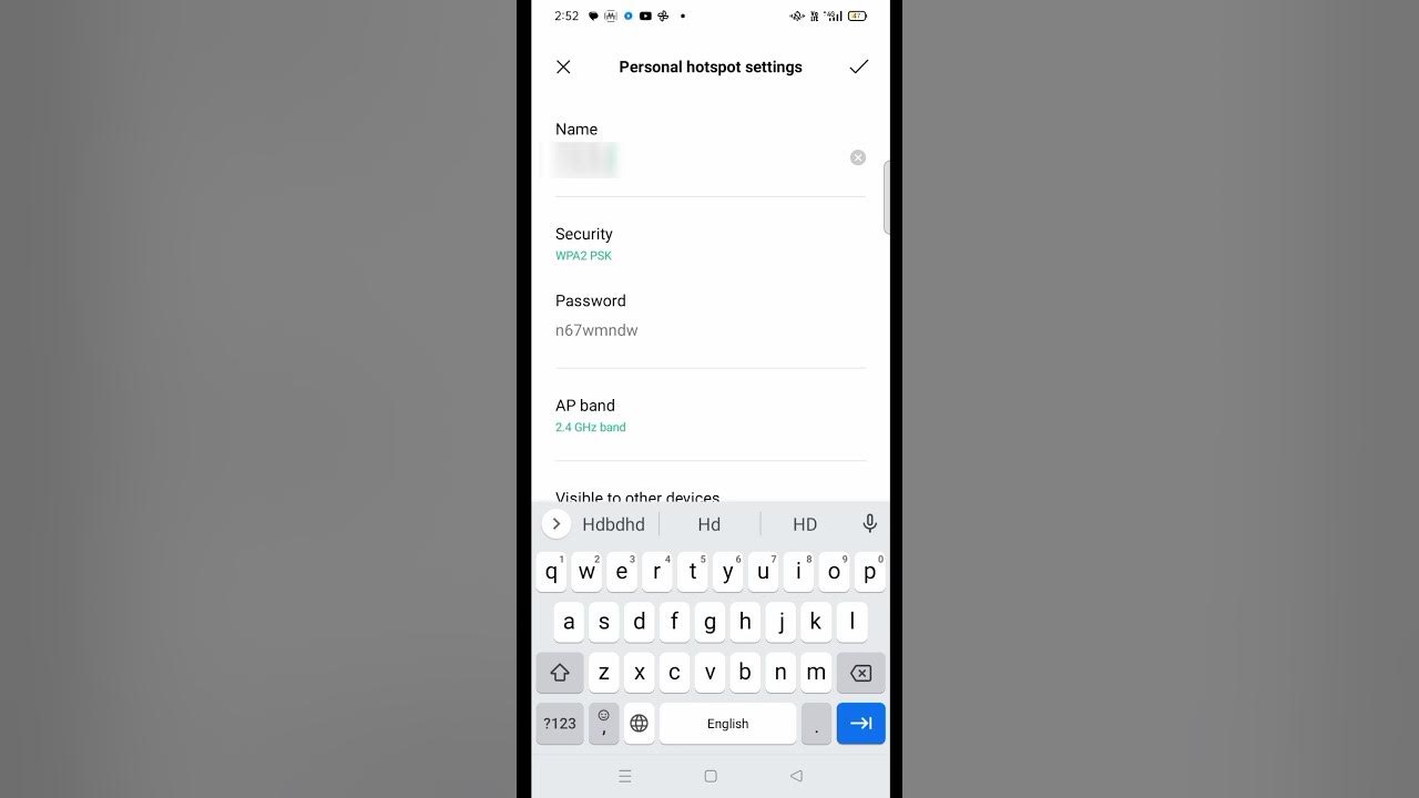 How to change personal hotspot device name || Change personal hotspot device name || - YouTube