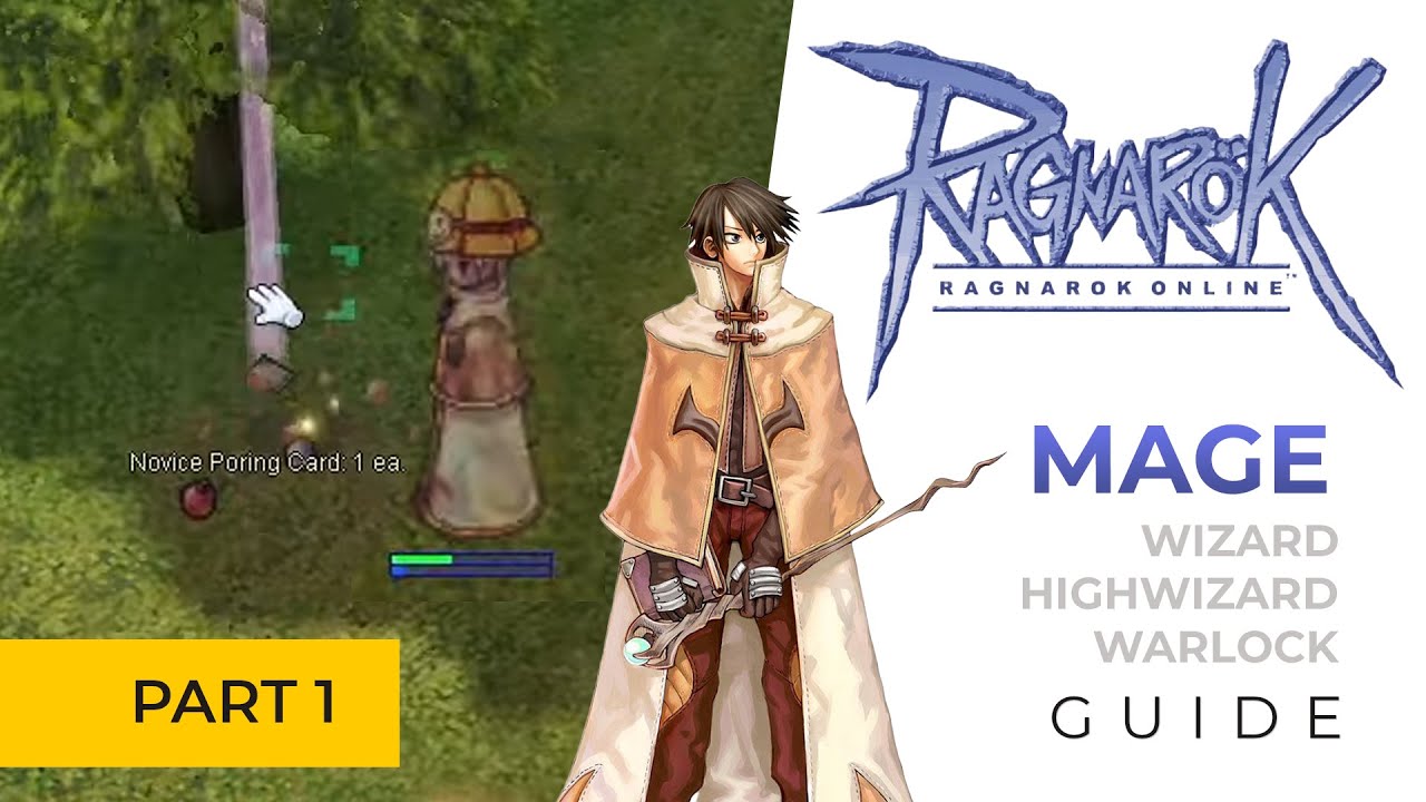 iRO Ragnarok - Novice - Mage - Wizard - High Wizard - Warlock. Leveling ...