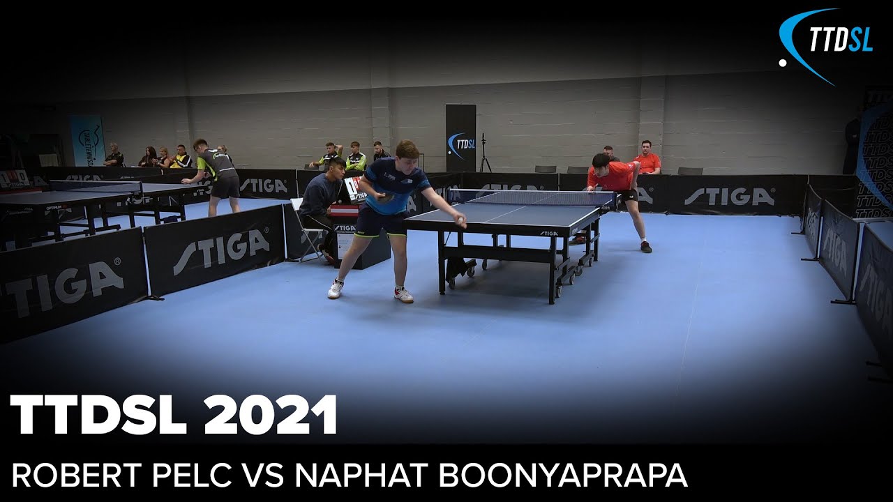 Robert Pelc vs Naphat Boonyaprapa | TTDSL 2021 | Round 4 - YouTube