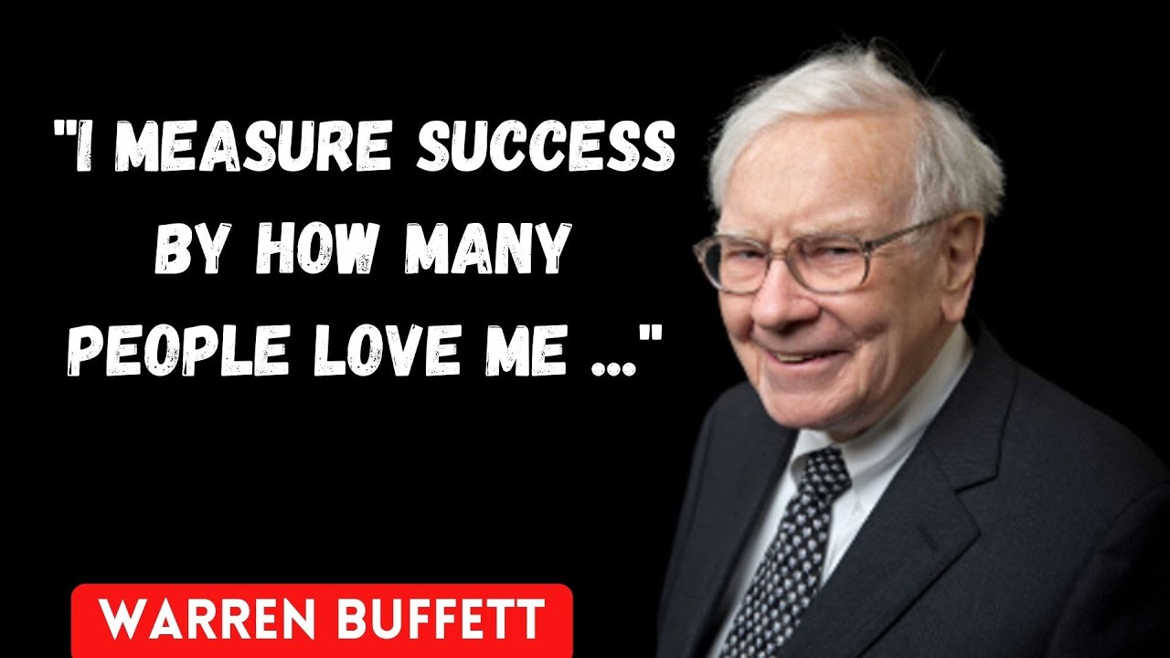 10 Excellent quotes of WARREN BUFFETT on success and investment ...