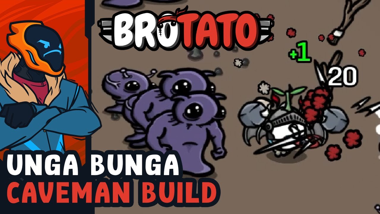 Unga Bunga Caveman Build - Brotato [Demo] - YouTube