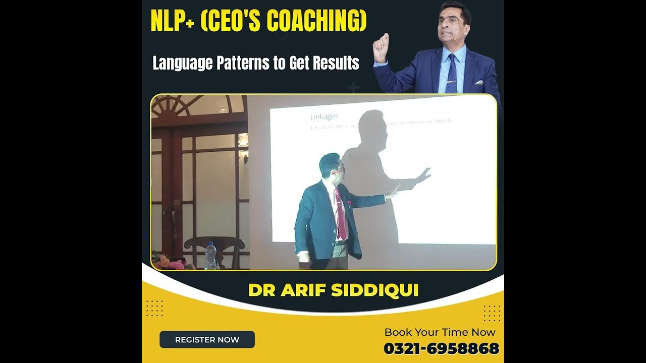 Unlock the Power of Language: NLP Patterns for Unstoppable Results | Arif Siddiqui | NLP ...