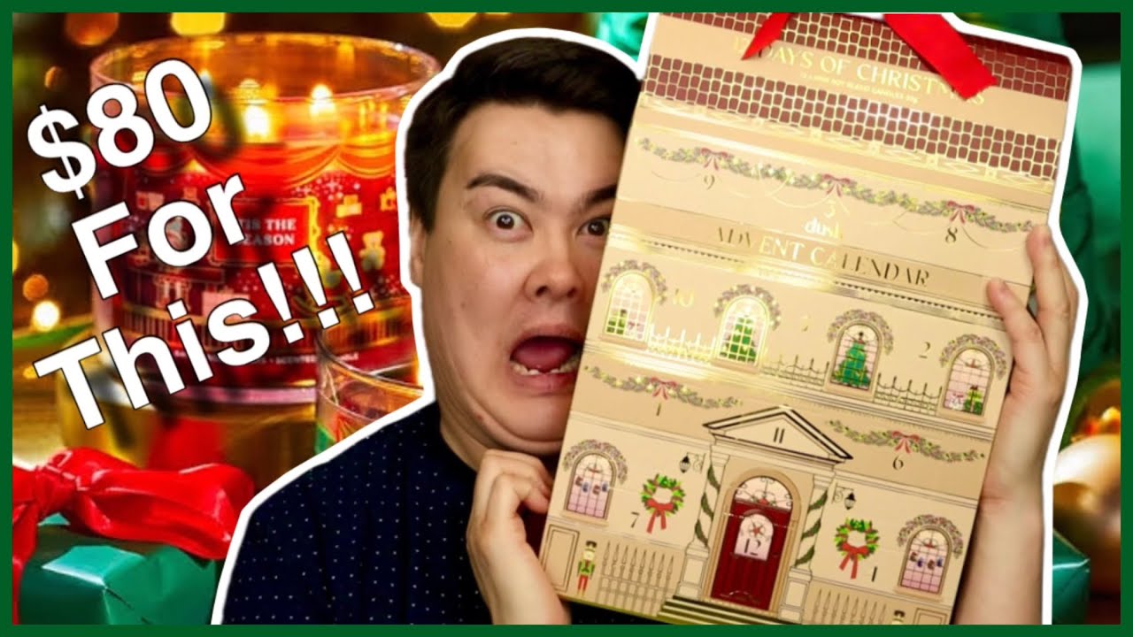 UNBOXING THE 2024 DUSK 12 DAY MINI CANDLE ADVENT CALENDAR || WORTH THE ...