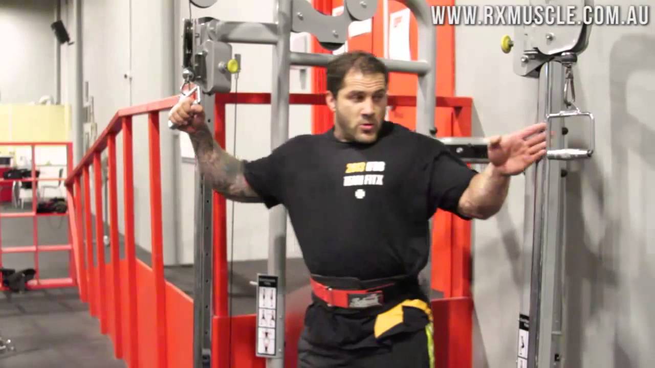 Rx Muscle Australia: IFBB Pro Luke Schembri offseason chest training ...