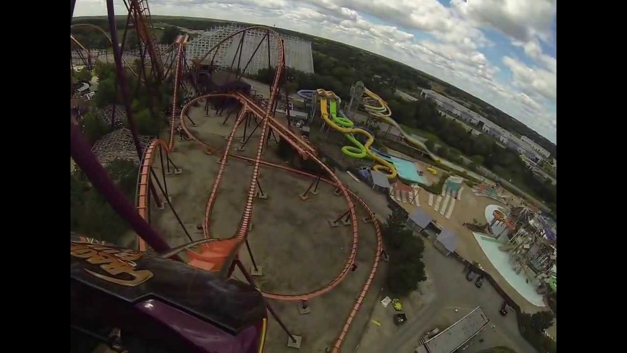 POV 720p Raging Bull at Six Flags Great America Gurnee IL - YouTube