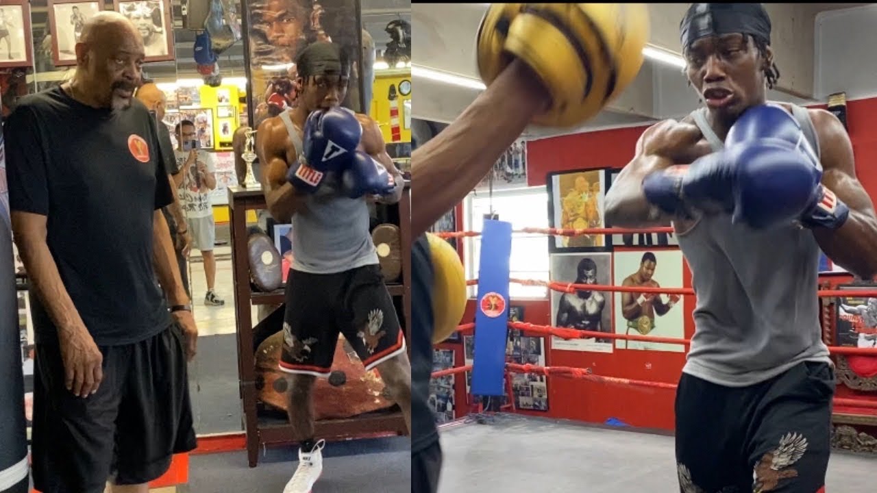 ALEX BRAY WITH THE THOMAS HEARNS BODY TRAINING FOR BOXING GREATNESS ...