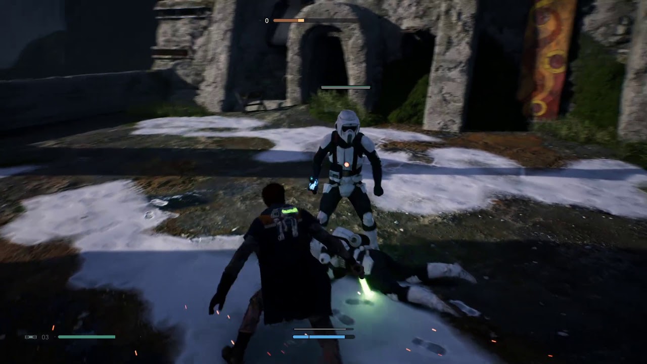 Highlight: Star wars Fallen order! In second area Jeffo! - YouTube