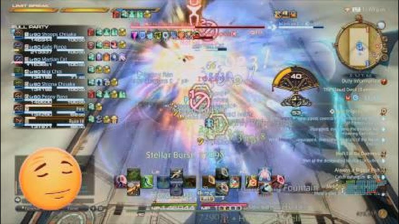 ffxiv diamond weapon ex (the cloud deck ex) dancer POV - YouTube