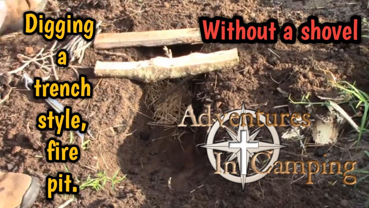 Revisiting an old video about digging a trench style fire pit. - YouTube