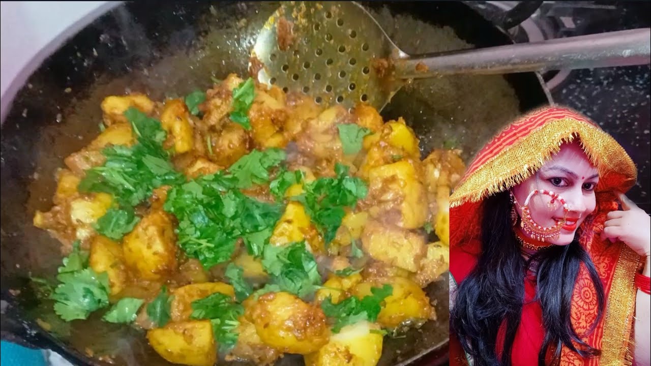 Aloo Ke Gutke | Pahadi Style | Chatpate Aalu | चटपटे आलू के गुटके ...