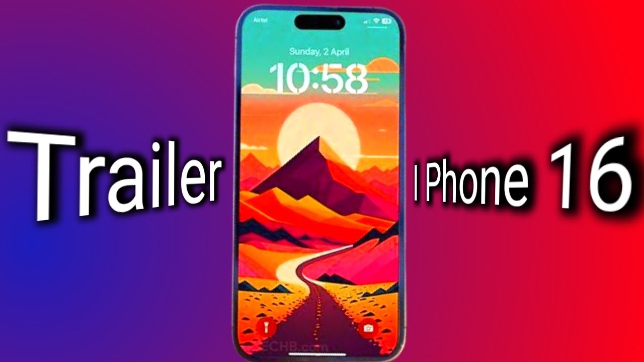 iPhone 16 Trailer Official Design | Release - YouTube
