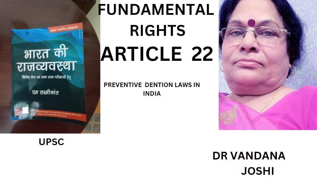 article 22 ,Indian constitution #article 22 Indian polity(11) - YouTube