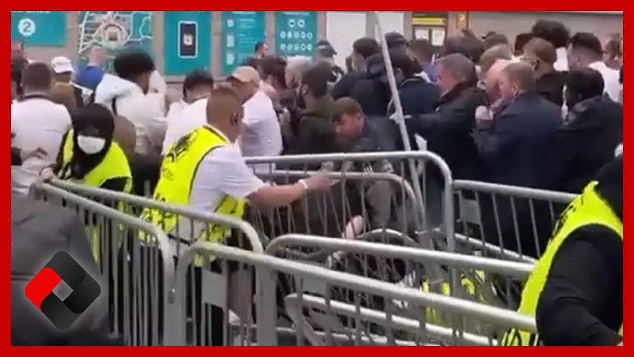 Football Fans Storm Wembley Stadium... What We Can Learn From it - YouTube