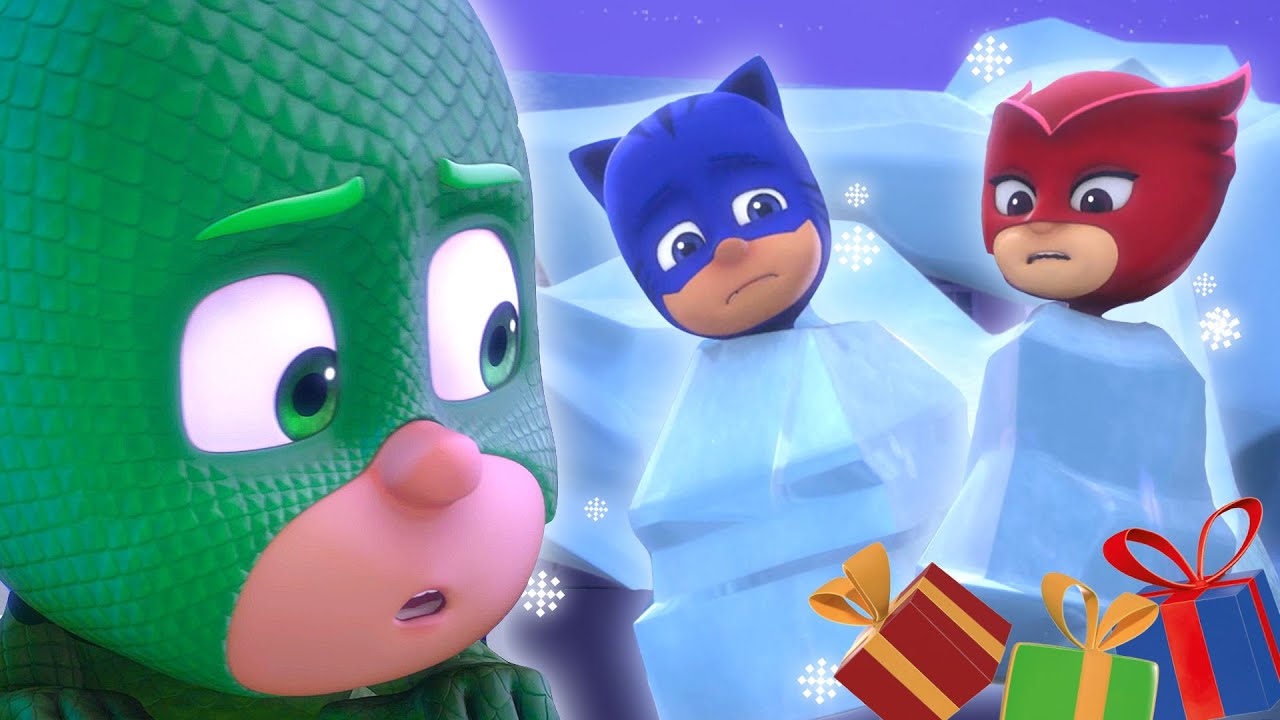 Gekko's Nice Ice Plan ️ 24/7 Christmas Full Episodes ️ PJ Masks ...
