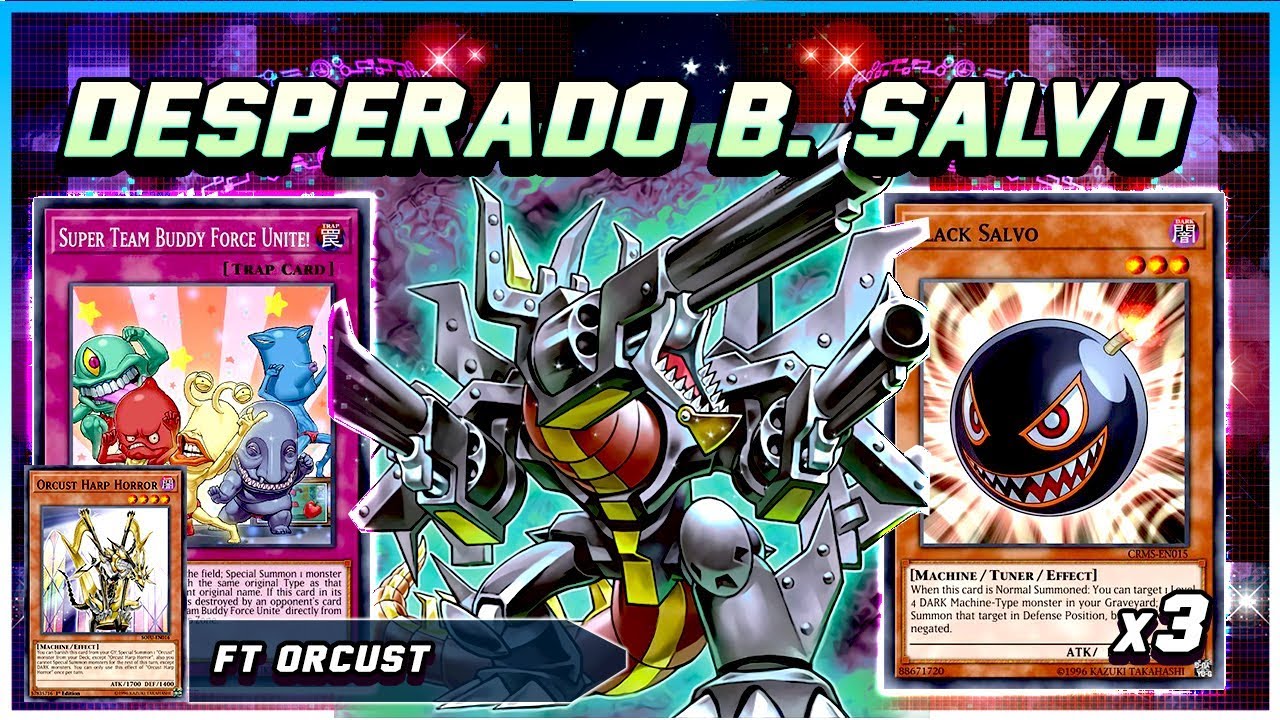 NEW DESPERADO SUPPORT! BLACK SALVO DESPERADO FT ORCUST SYNCHRO [Yu-Gi ...