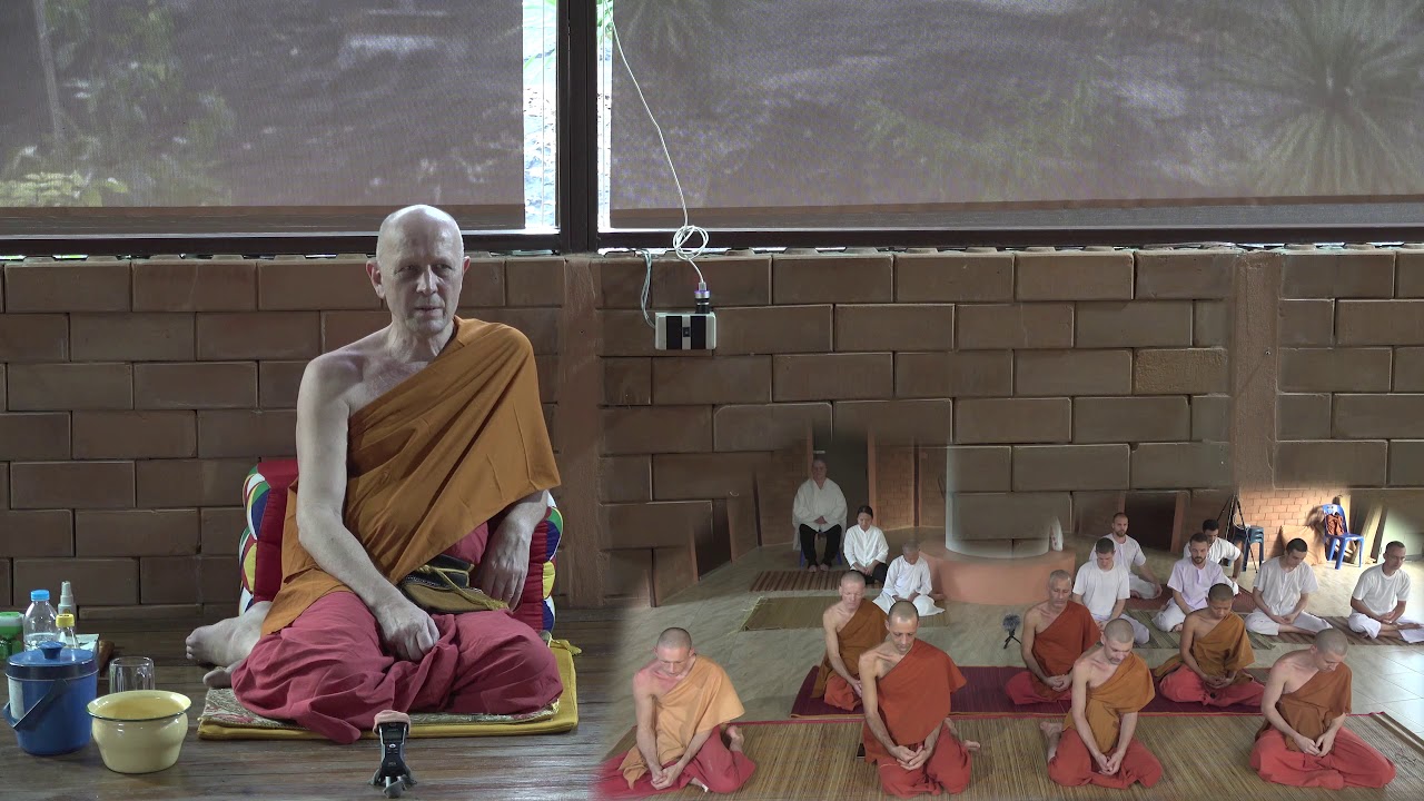 "Experience subject and object becoming one" Dhammatalk by Ajahn Martin ...