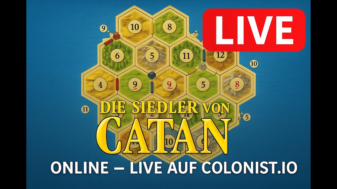 Settlers of Catan Online – Live at colonist.io - YouTube
