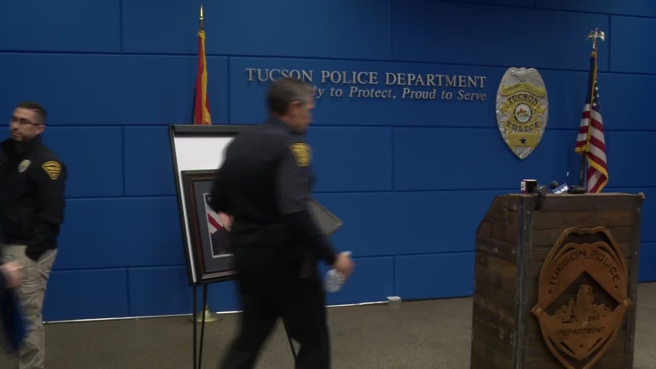 Tucson community mourns loss of police officer killed in line of duty ...