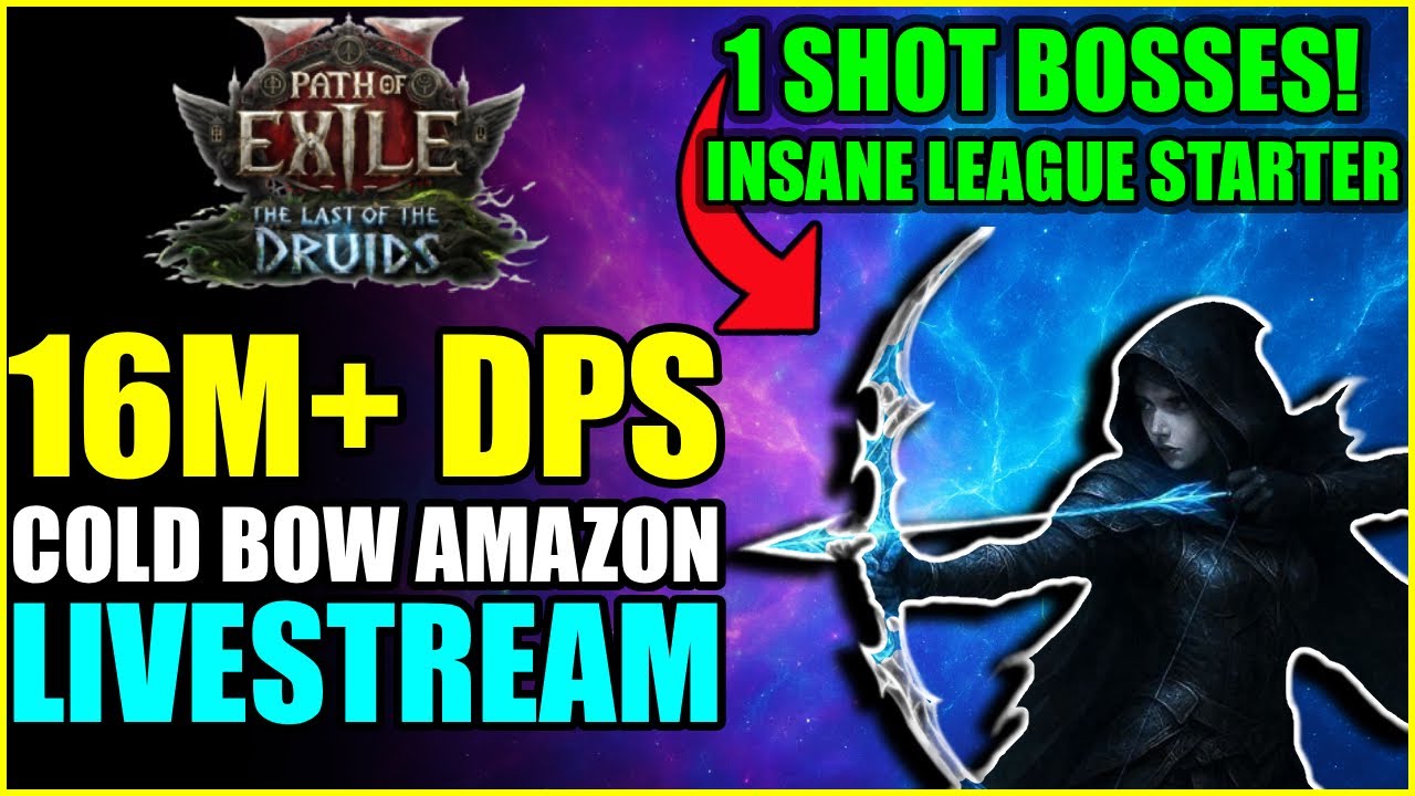 Path of Exile 2 | 16M+ DPS! Cold Bow Amazon Is Insane! (PoE 2 0.4 ...