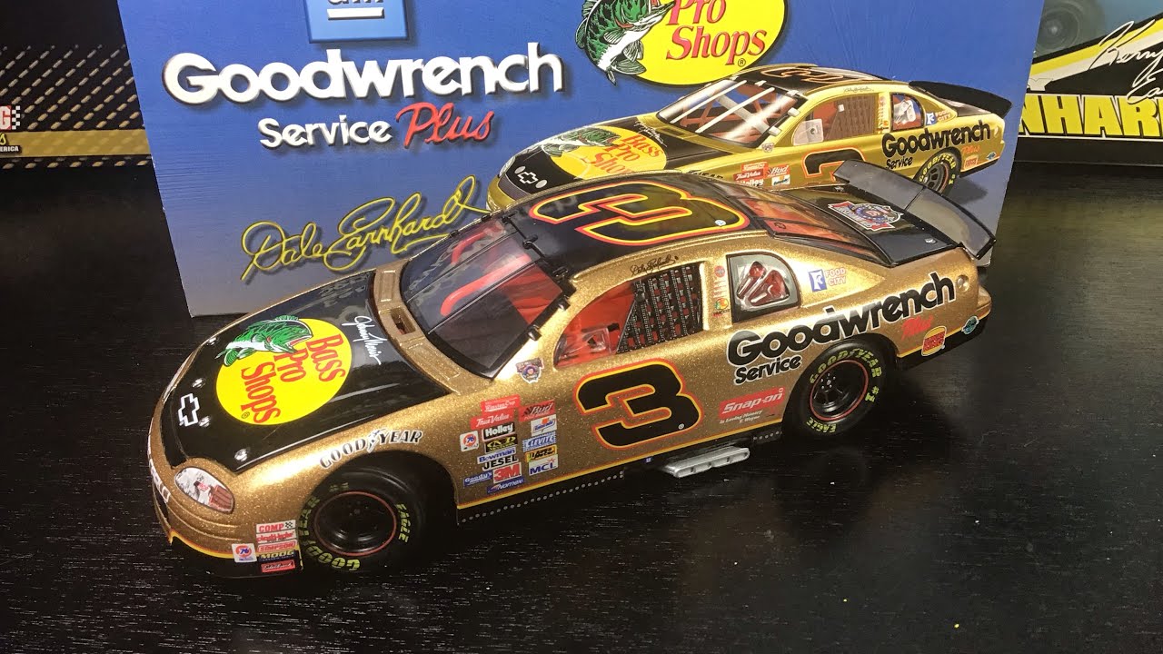 Review of this #3 gold Bass Pro Shops Goodwrench Nascar - YouTube