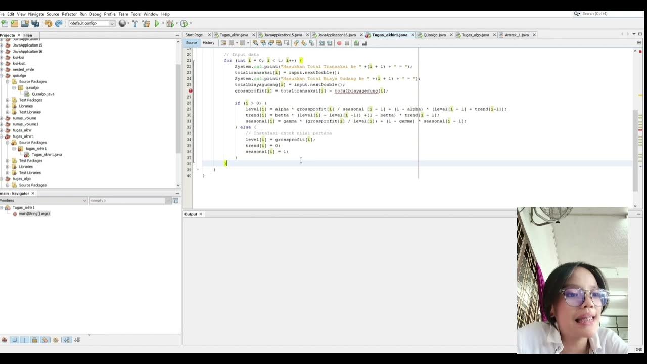 Tugas akhir praktek algoritma kelompok 5. Asleb @hans pardede - YouTube