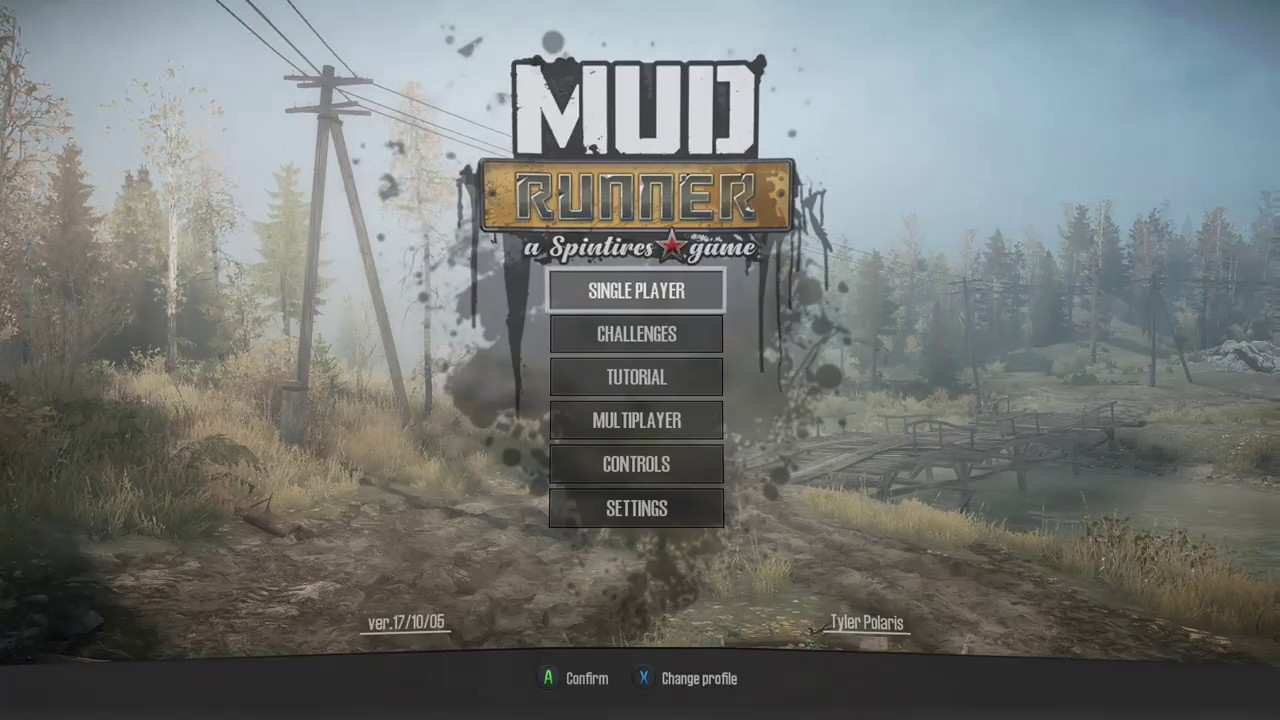 Spintires (MUD RUNNER) Xbox One Edition Gameplay - YouTube