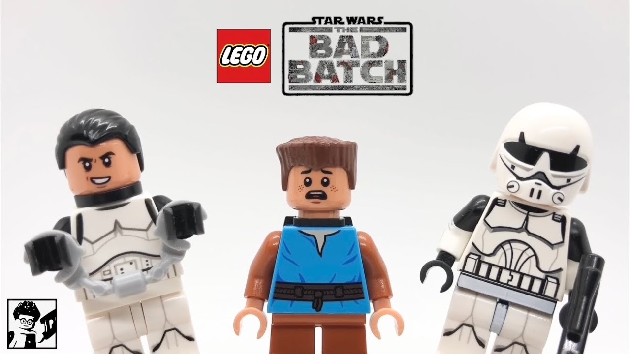 LEGO Bad Batch Ep. 14 “War-Mantle” Custom Minifigure Showcase! - YouTube