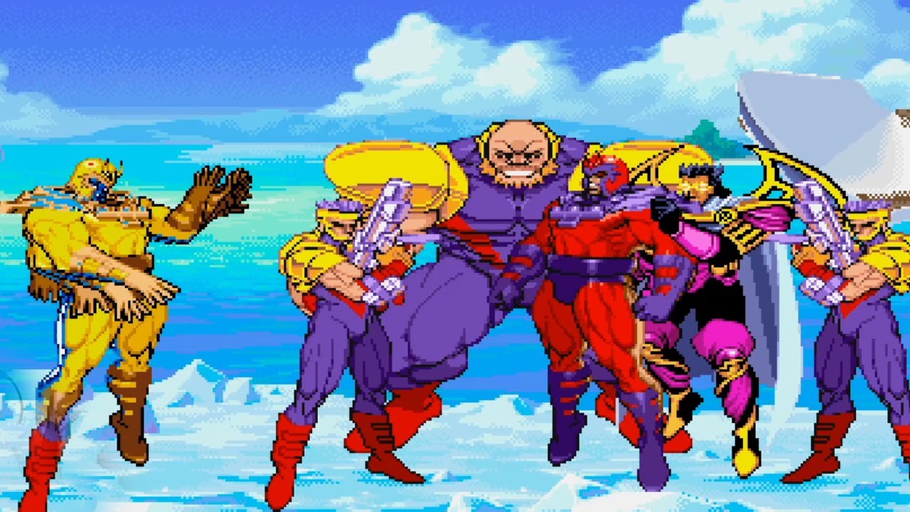 Magneto GAMEPLAY - X-men Children of the Atom 1994 CAPCOM The secret ...