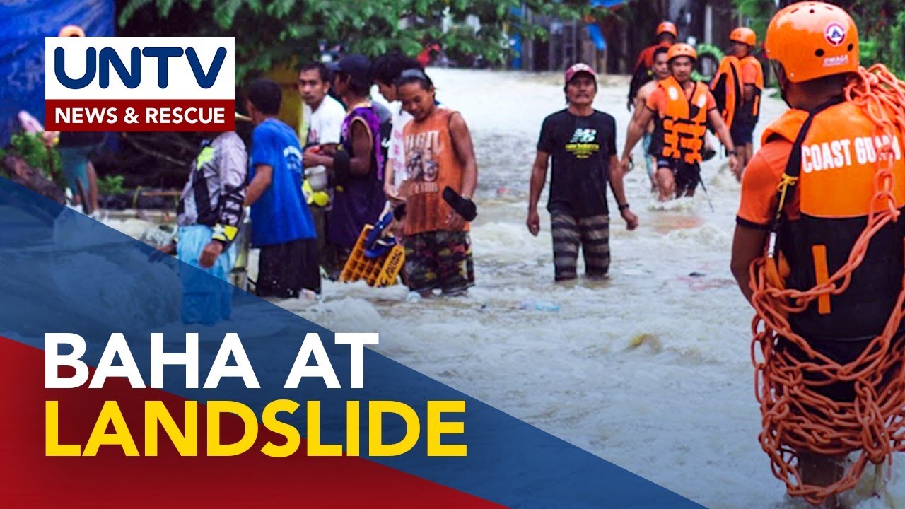 3 patay sa baha at landslide dahil sa malalakas na pag-ulan sa Davao ...
